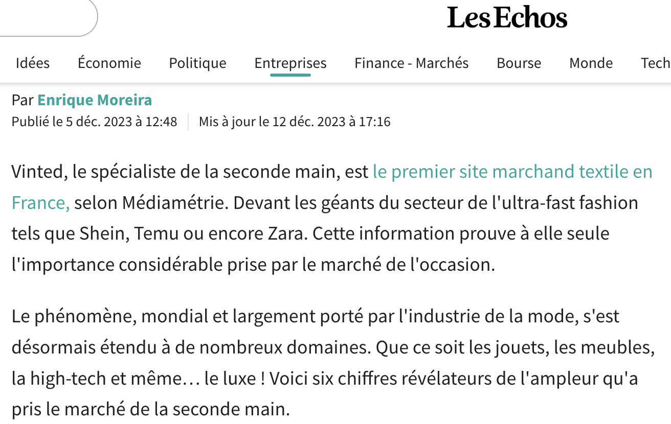 Programme Vinted Express